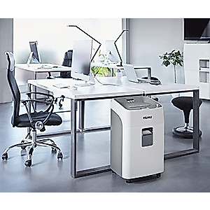 Dahle ShredMATIC SM 300 Auto-Feed Paper Shredder, 300 Sheet Locking bin, Oil-Free, Jam Protection, Security Level P-4, 3-5 Users