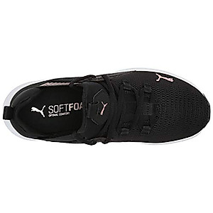 PUMA Women's ENZO 2 SPECKLE Sneaker, Puma Black-Rose Gold, 6.5