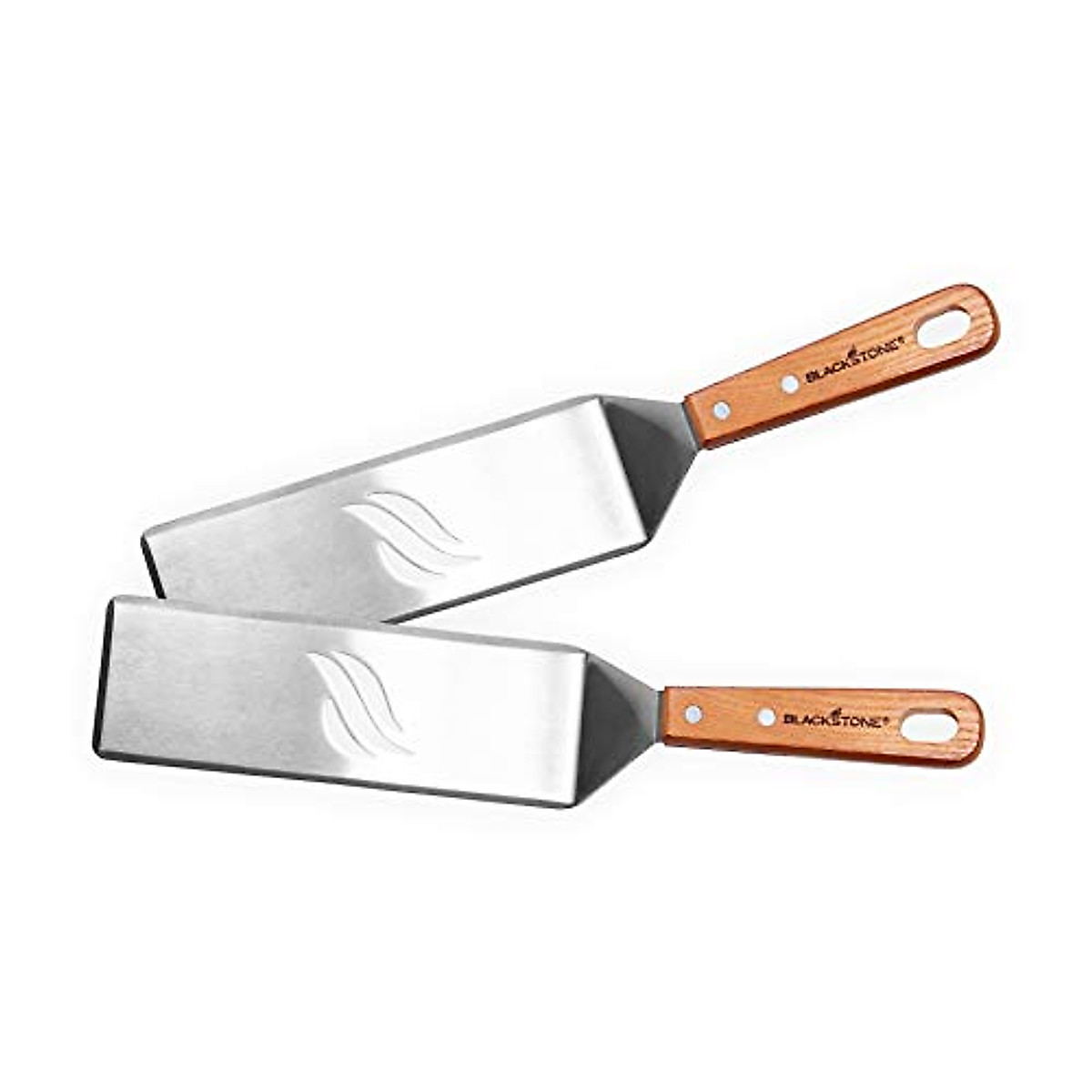 Blackstone Deluxe Spatula Griddle Kit (6-Piece) with Stainless Steel Tongs, Grill Hamburger Flipping Spatulas, BBQ Scraper, Batter Dispenser & Mixer Bottle, 5069, Grilling Tools & Accessory