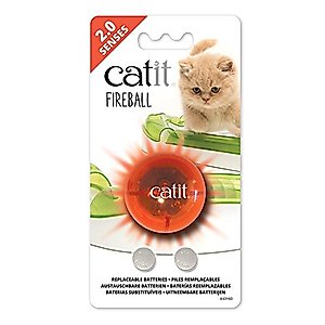 Catit Senses 2.0, Fireball, Interactive Cat Toy, All Breed Sizes