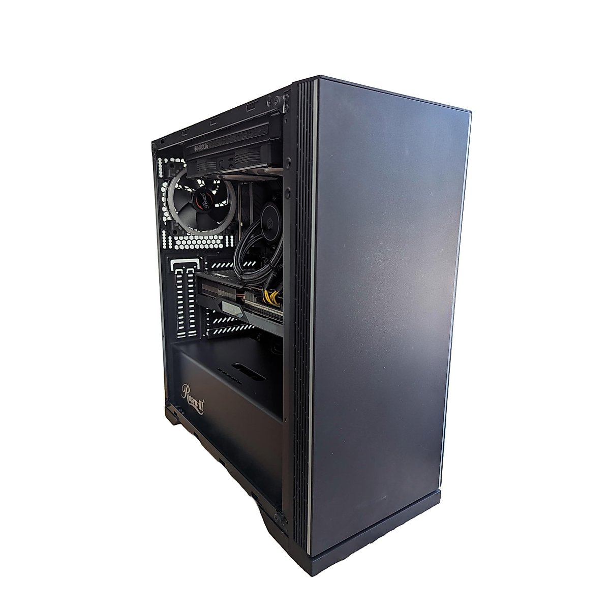 Centaurus Polaris 4T7 Gaming PC - Intel i7 13700K 16-Core, GeForce RTX 4070, 32GB DDR5 RAM, 1TB NVMe SSD, Tempered Glass, RGB, WiFi, CPU Liquid Cooler AIO, Windows 11 PRO. Custom Professional Desktop