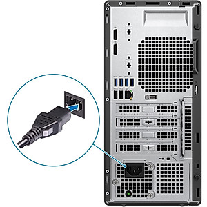 Dell OptiPlex 5000 Desktop Computer - Intel Core i5 12th Gen i5-12500 Hexa-core (6 Core) 3 GHz - 8 GB RAM DDR4 SDRAM - 256 GB M.2 PCI Express NVMe 3.0 x4 SSD - Tower - Black