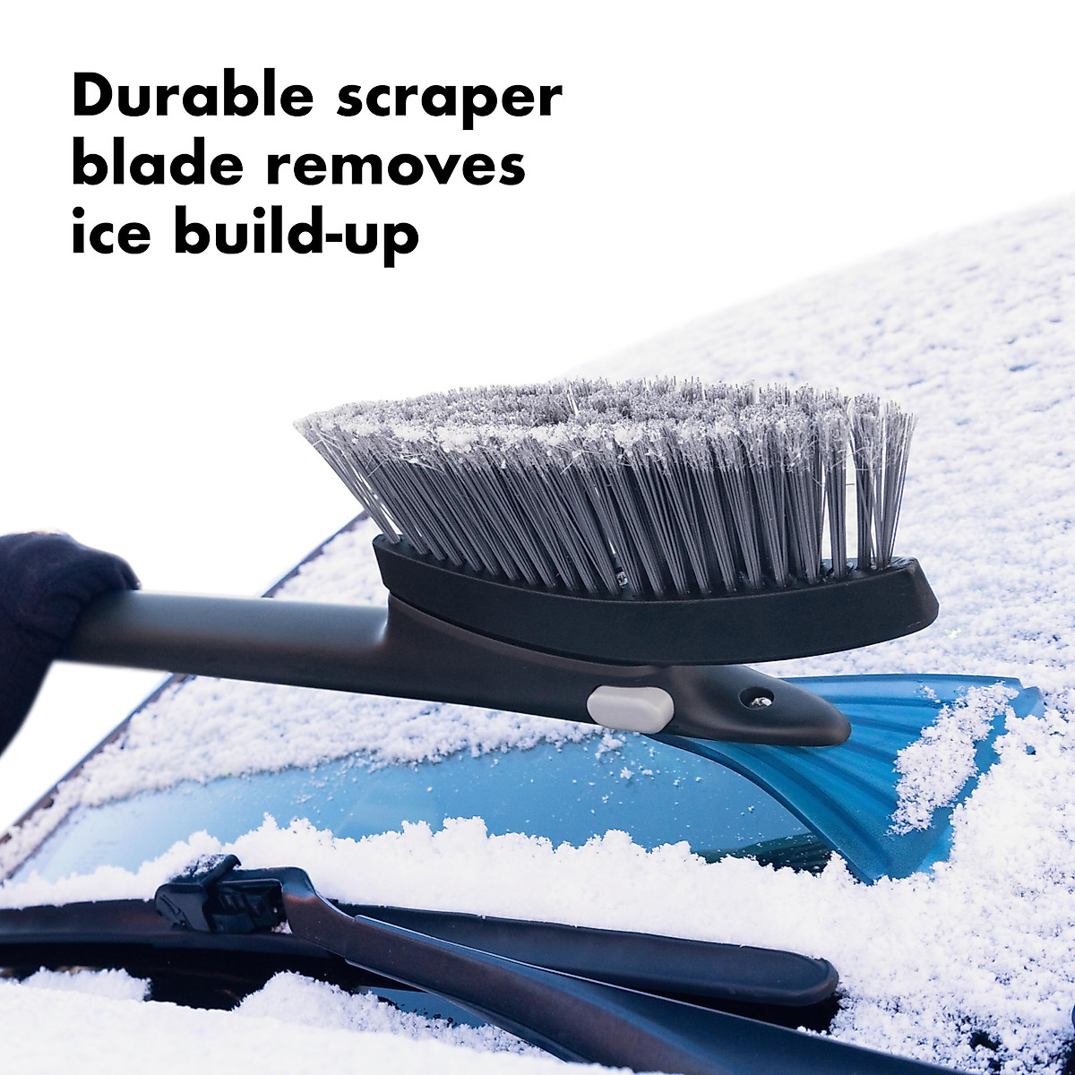 OXO Good Grips Extendable Twister Snow Brush with Ice Scraper