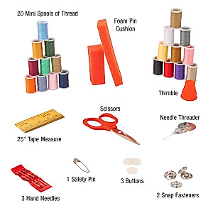 SINGER 00279 Sewing Kit in Storage Box