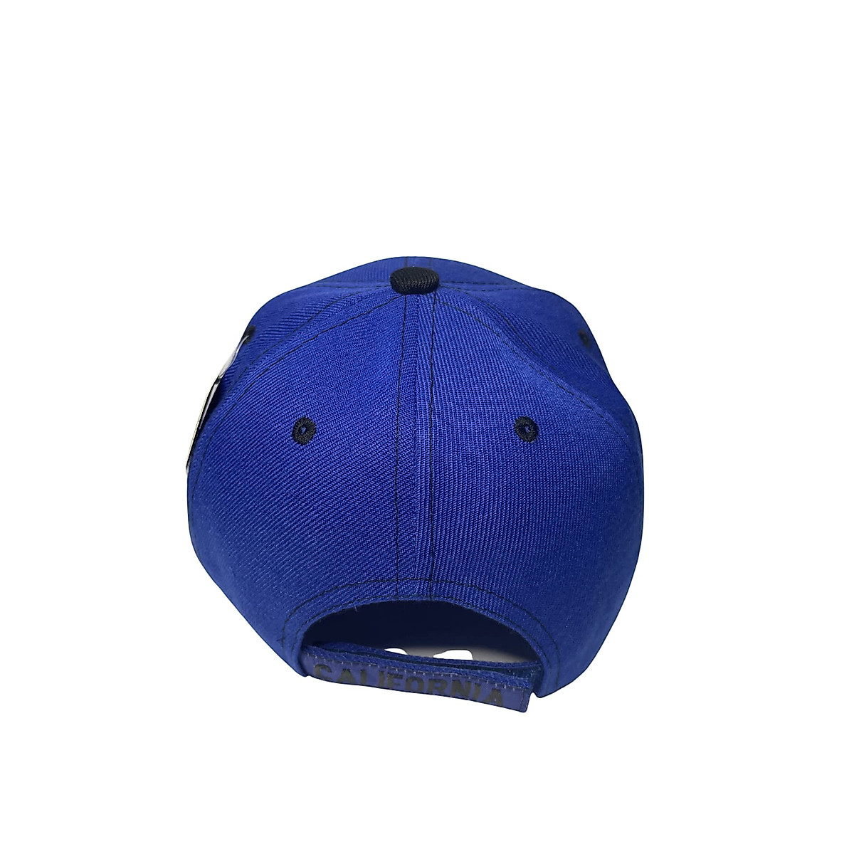 Embroidered Mens Womens Cap HAT Curved Bill Baseball California Republic Bear Blue