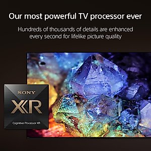 Sony XR55A95L 55 Inch QD-OLED 4K UHD Smart Google TV with AI Upscaling with an Additional 4 Year Coverage (2023)