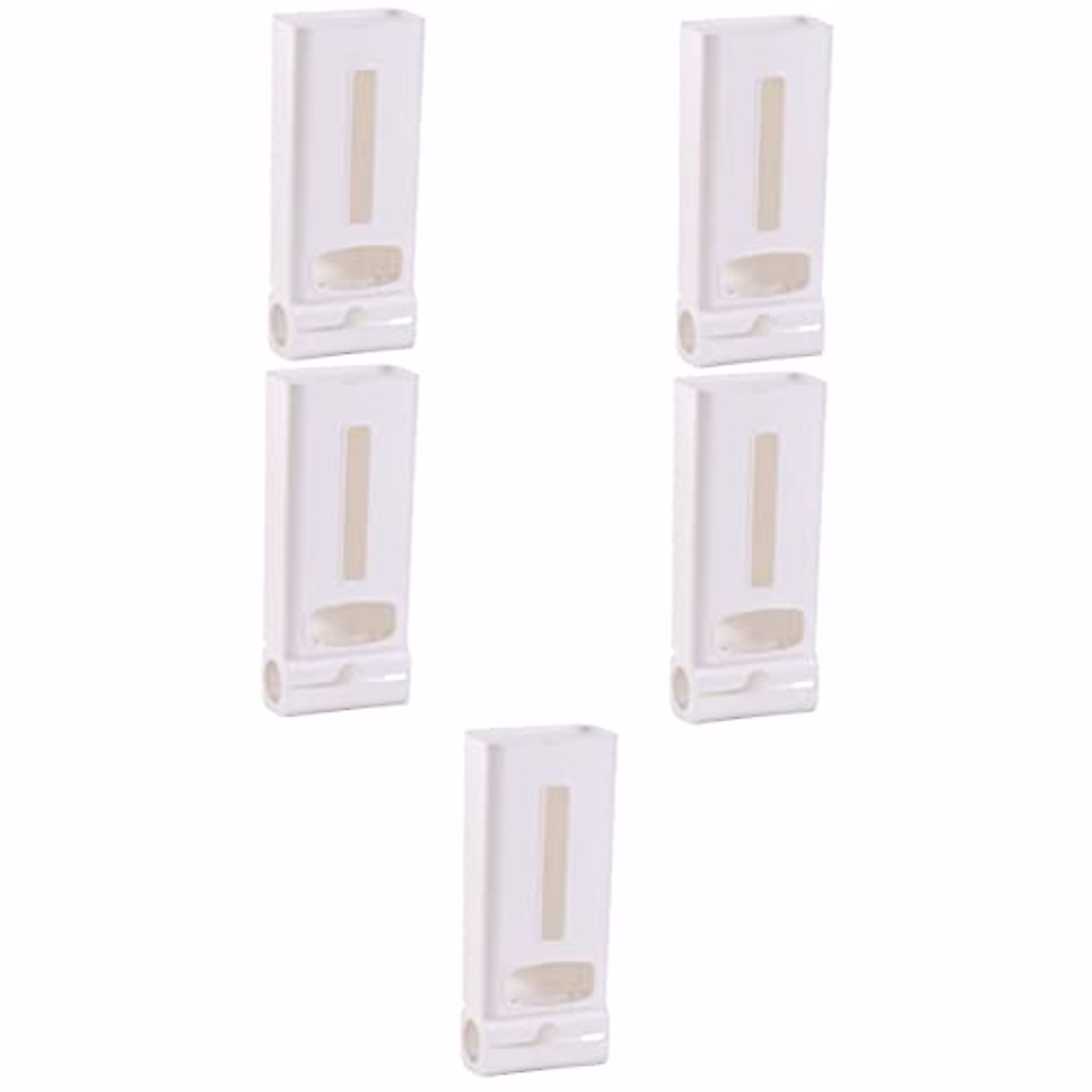 Cabilock 5pcs bag storage box plastic bag organizer grocery bag holder Wall Mount Grocery Bag Dispenser bag dispenser holder storage bag holder hanging garbage dispenser bags extractive