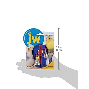 JW Pet Company Activitoys Spinning Bells Bird Toy, Assorted Colors