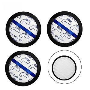 PLANTKA part Hepa Filter, Compatible For EUREKA NEC380 NEC480 NEC580, Handheld Vacuum Cleaner (3 Pcs)