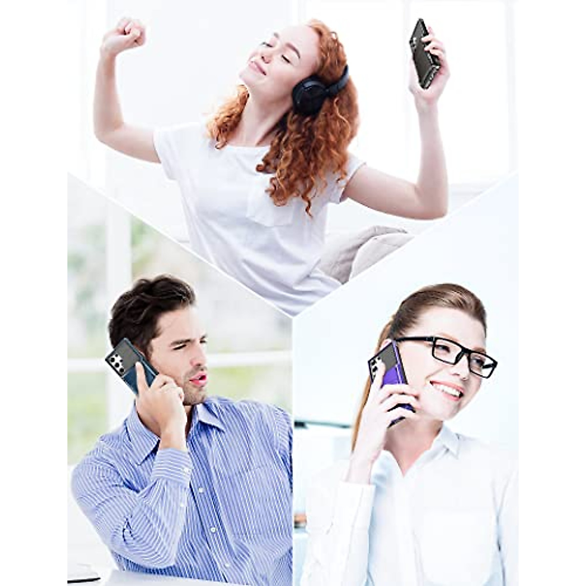 COOYA for Samsung S23 Ultra Case Wallet 5 Credit Card Holder ID Slot Flip Cover Galaxy S23 Ultra Wallet Case Back Pocket Protective Hard Rubber Bumper for Samsung Galaxy S23 Ultra 6.8 Bronze Gunmetal