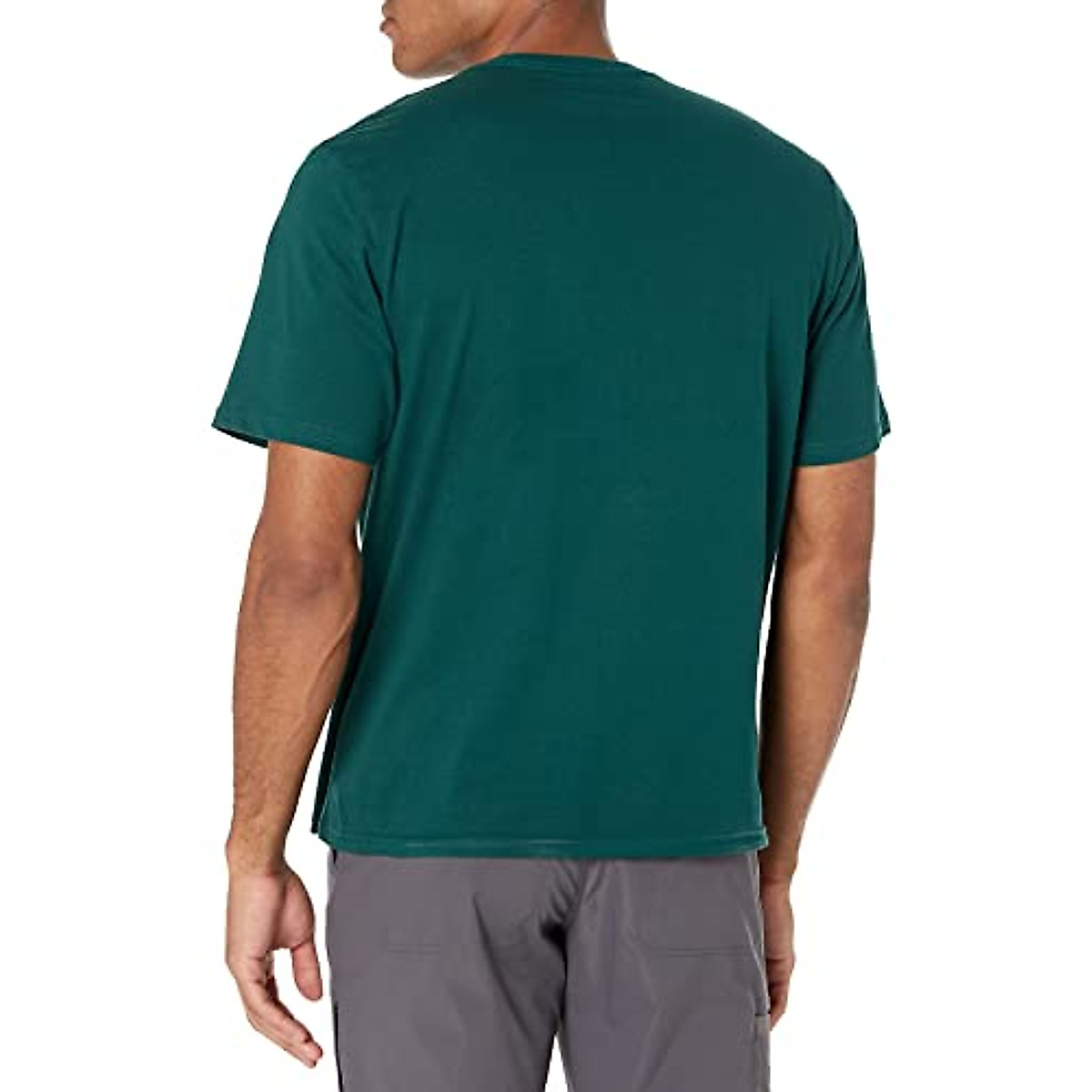 Amazon Essentials Men's Short-Sleeve Crewneck T-Shirt, Pack of 2, Dark Green, XX-Large