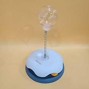 OctoberStar Toys for Domestic Pets, Cat Toys for Indoor Cats, Toy for Pets, Cat Ball Track with Interactive Cat Feeder Toys,Leakage Food Ball, Roller Track Balls