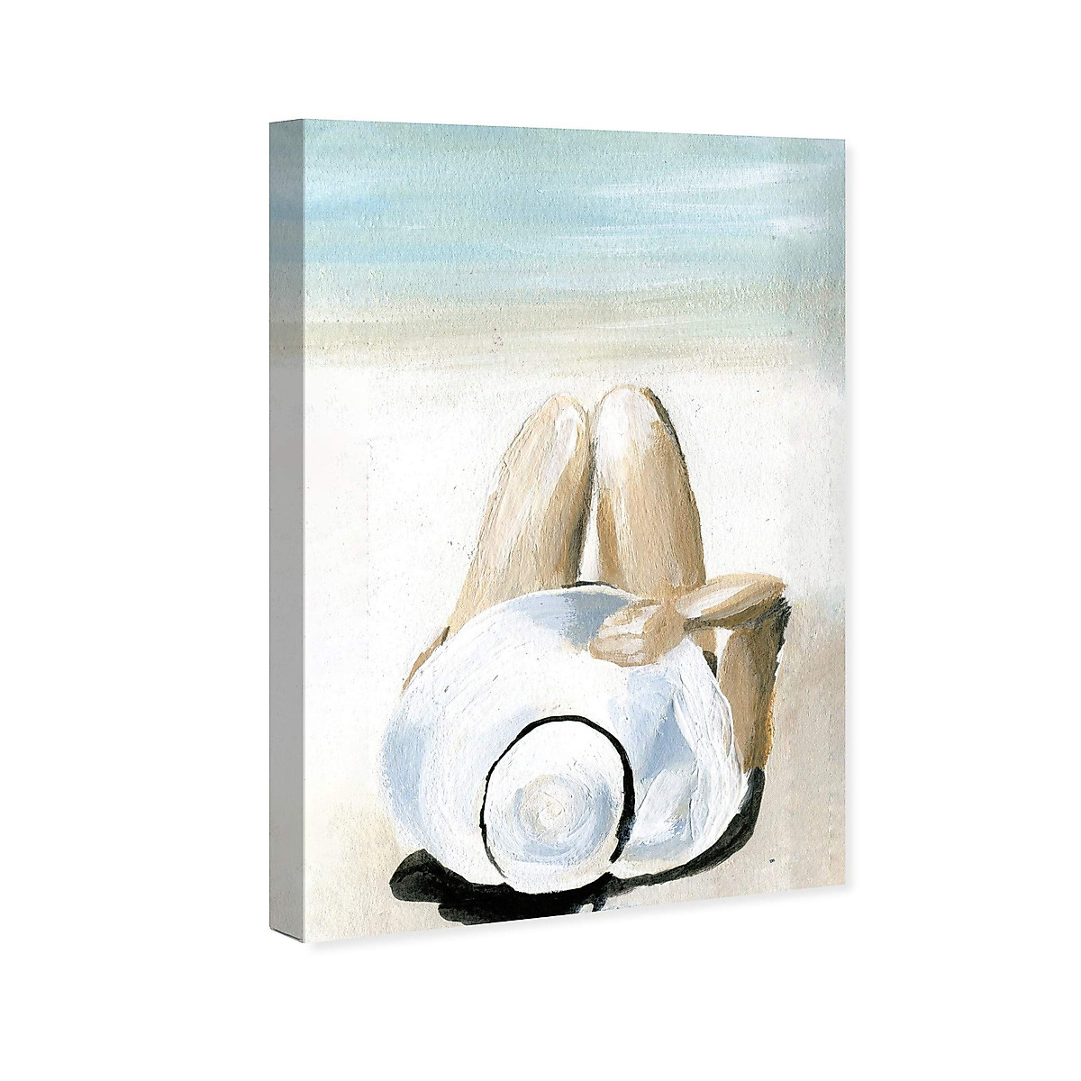 Wynwood Studio Nautical Wall Art Canvas Prints 'Private Island' Coastal Home Décor, 20" x 30", White, Blue