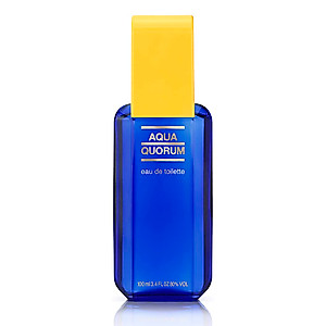 Quorum Antonio Puig Aqua for Men Edu de Toilette Spray, 3.4 Ounce