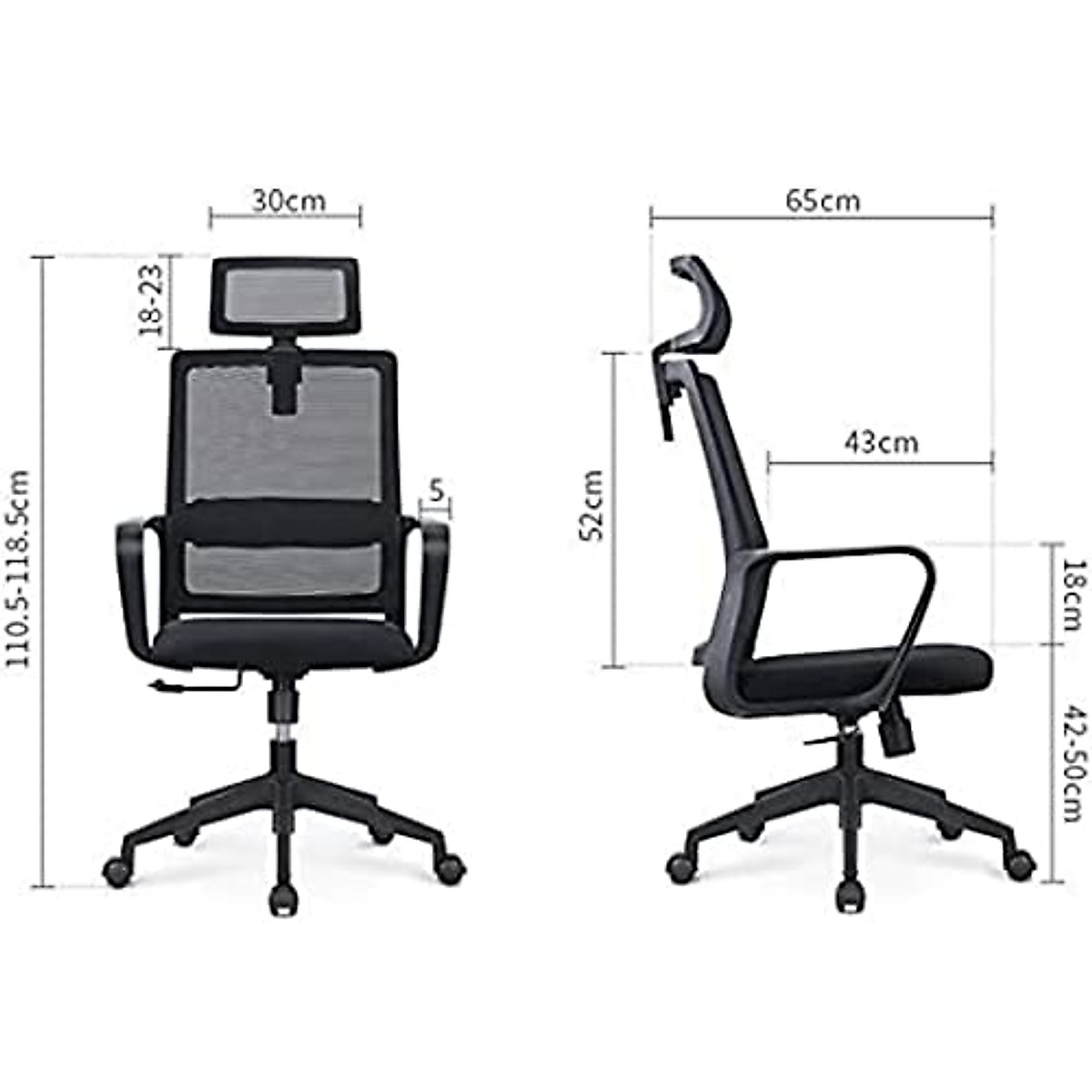 Office Chair Computer Chair Task Chair Office Recliner Gaming Chair Mesh High Back Computer Desk Chair Executive Task Swivel Chair Ergonomic Chair Desk Chair Work Chair