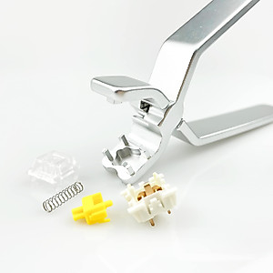 DRAOZA Switch Opener,Mechanical Gaming Keyboard Switch Opener for Cherry MX Switches(Silver)