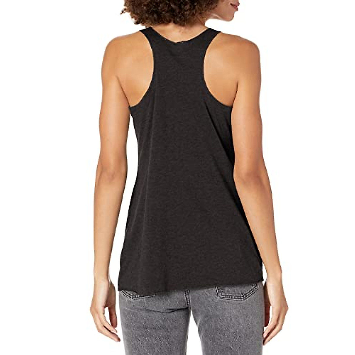 Disney Owl House Not Your Cutie Women's Racerback Tank Top, Black Heather, Medium
