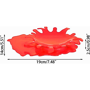 Spoon Rest Holder Coaster Silicone Ketchup Shape Cup Holders Splash Kitchen Cooking Spoon Rest Creative Cooking Utensil Red
