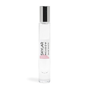 Meadow Perfume By Skylar - Travel-Sized Rollerball - Paraben-Free, Phthalate-Free, Vegan, and Cruelty-Free Fragrance - Floral, Chic, Beautiful - With Notes of Rose and Tuberose (10mL / 0.33 fl oz)