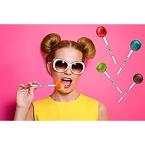 Tootsie Roll Pop, Original Wild Berry Flavors, Peanut-Free, Gluten-Free, Individually Wrapped, 5 Flavor Variety Pack (10 Count (Half-Pound))