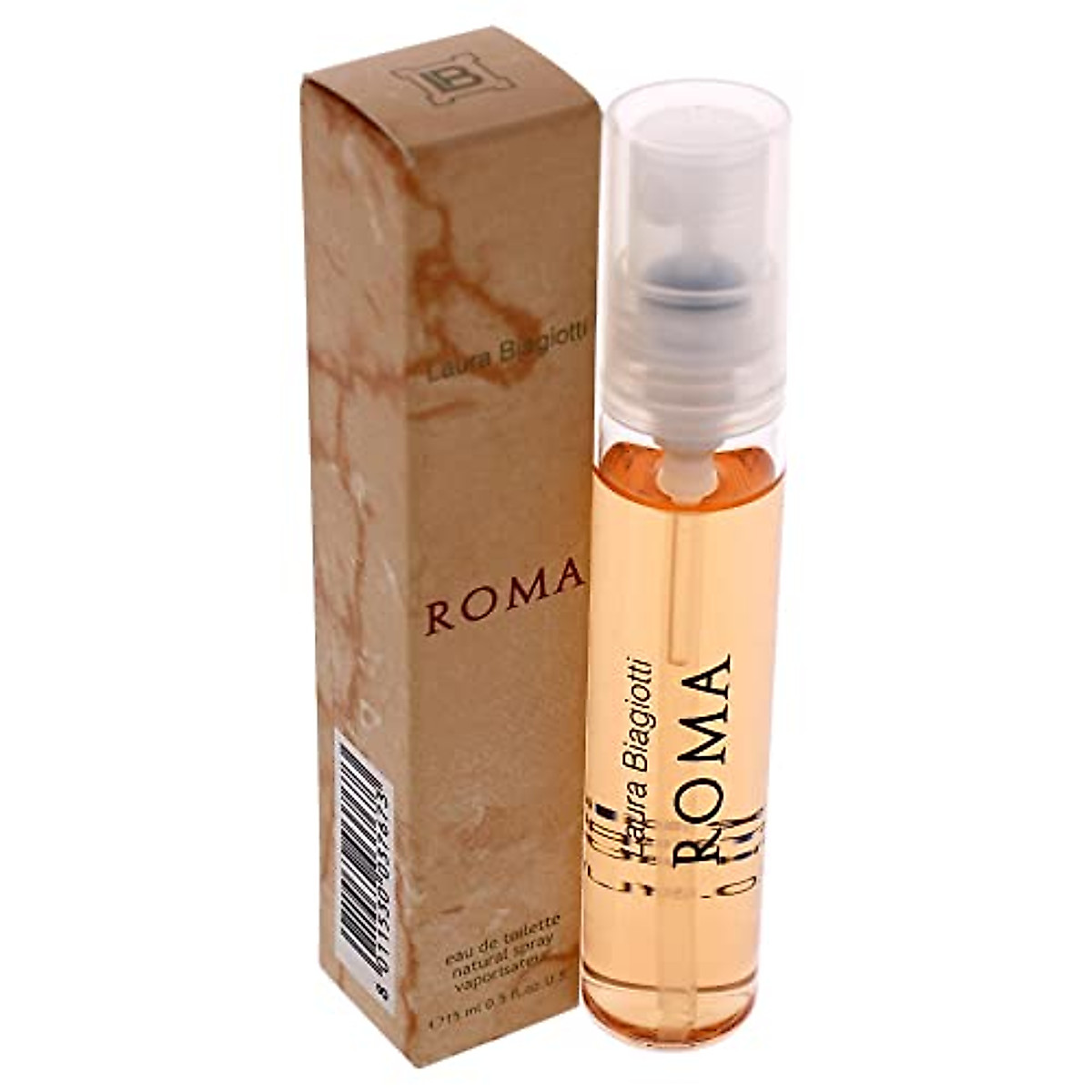 Laura Biagiotti Roma for Women Sweet and Elegant Scent - Opens with Pink Grapefruit and Black Currant - Unleashes Delicate and Timeless Sensuality - Perfect for Date Night - 0.5 oz EDT Spray