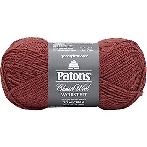 Patons Classic Wool Yarn, Scarlet