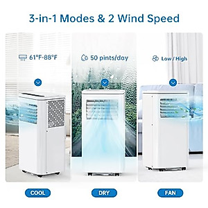 ACONEE Portable Air Conditioner, White