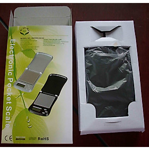 Newline Digital Pocket Jewelry Fliptop Accurate Scale, SHP0003-Silver