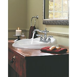 Delta Faucet Victorian Widespread Bathroom Faucet Brushed Nickel, Bathroom Faucet 3 Hole, Diamond Seal Technology, Metal Drain Assembly, Stainless 3555-SSMPU-DST