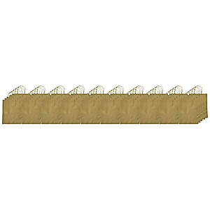 8"x4.75"x10" 50 pcs- Brown Kraft Paper Bags Shopping Bags Party Bags Retail Bags Craft Bags Brown Bag Natural Bag