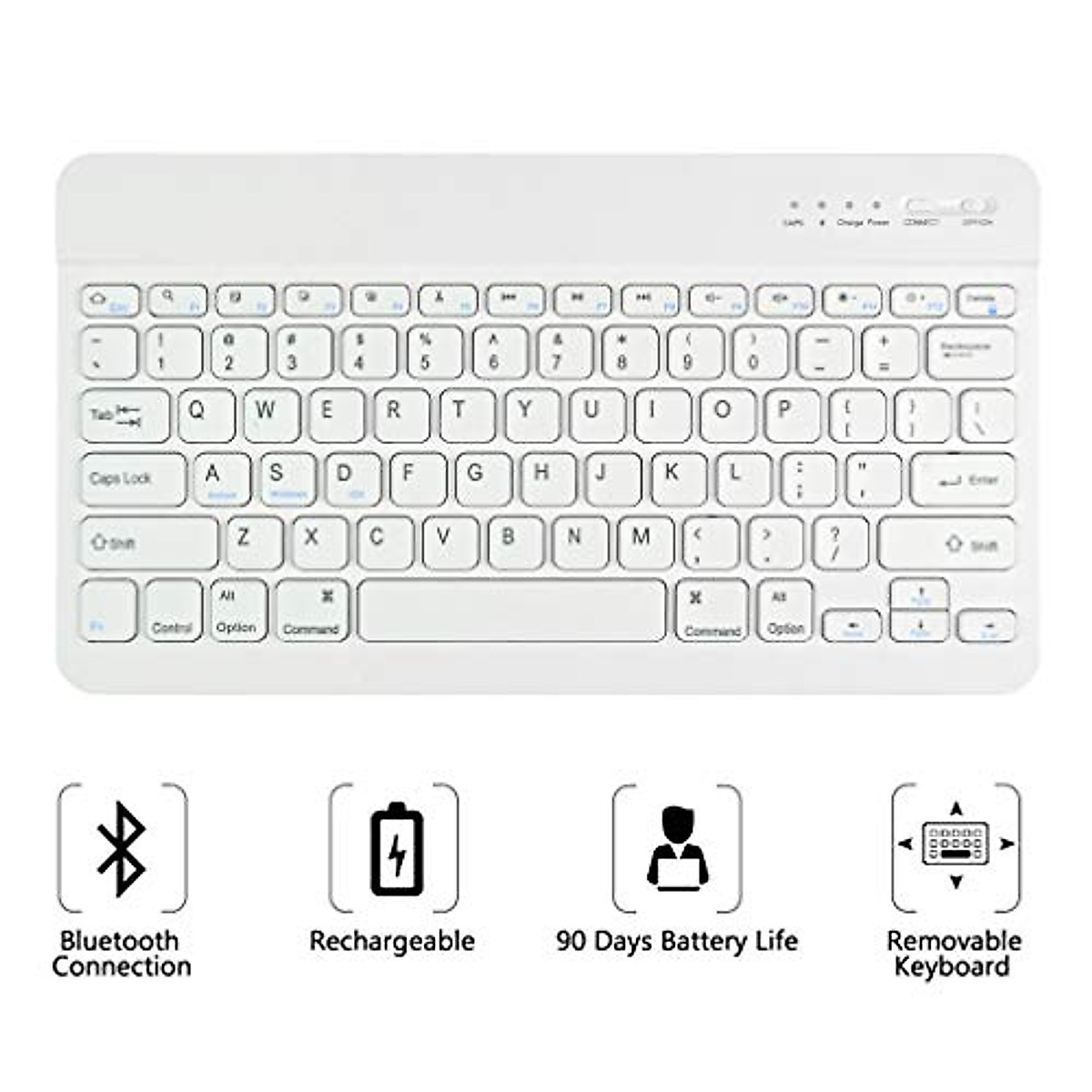 Microsoft Surface Pro 7 Case with Keyboard，Keyboard Case for Microsoft Surface Pro 7 (2019/Surface Pro 6 (2018) / Surface Pro 5(2017)/ Surface Pro 4 (2015) 12.3 inch Tablet