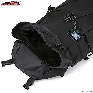 Kamen Rider Bandai Apparel Den-O Backpack with Charm, Bandai Apparel, Black