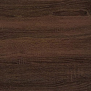 Signature Design by Ashley Soho Urban Industrial 43" Home Office Desk with 4 Shelf Bookcase, Dark Brown