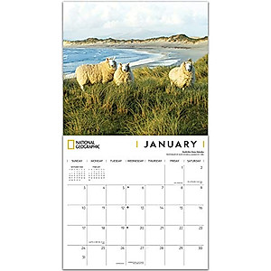 National Geographic Scotland 2021 Wall Calendar