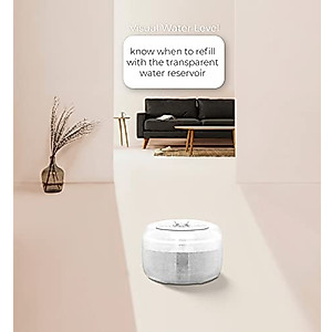 Nugget Lite Pet Water Fountain | 2.5 L Drinking Fountain for Cats and Dogs (White)