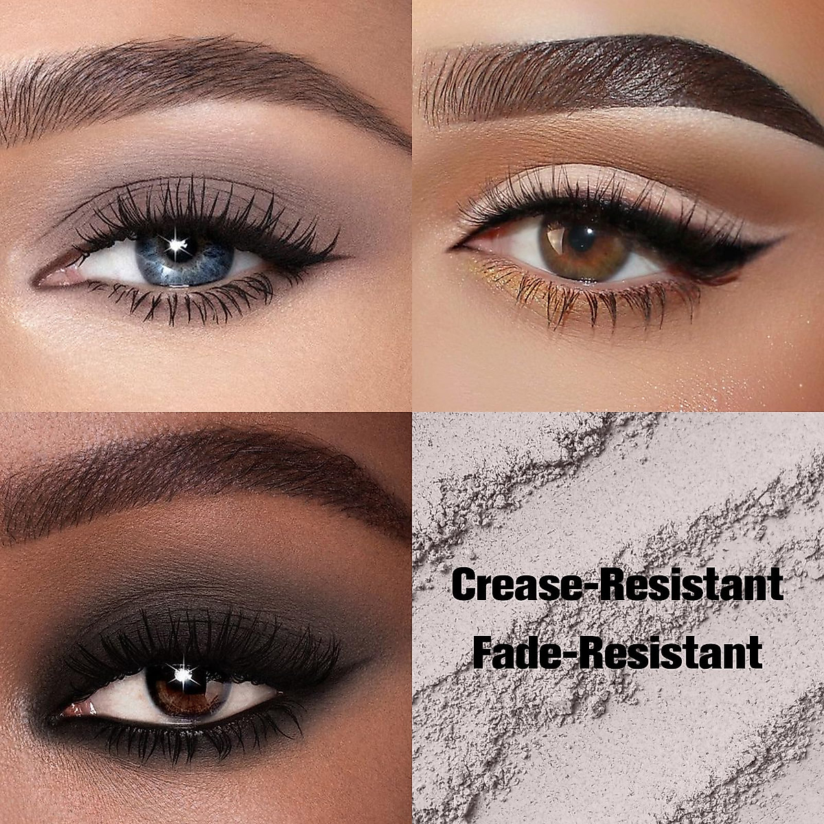 UCANBE 12 Color Eyeshadow Makeup Palette, Naked Nude Eye Shadow, Neutral Matte Shimmer Make Up Pallet with Double-ended Brush Set Kit, Highly Pigmented Long Lasting Waterproof (Palette + Brush - 06)