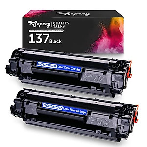 Sepeey Compatible for Canon 137 Black Toner Cartridge, Use with Canon ImageClass MF216n MF227dw MF236n MF249dw MF242dw MF244dw MF247dw MF229dw MF232w MF212w D570 LPB151dw Printer, 2Pack Replacement