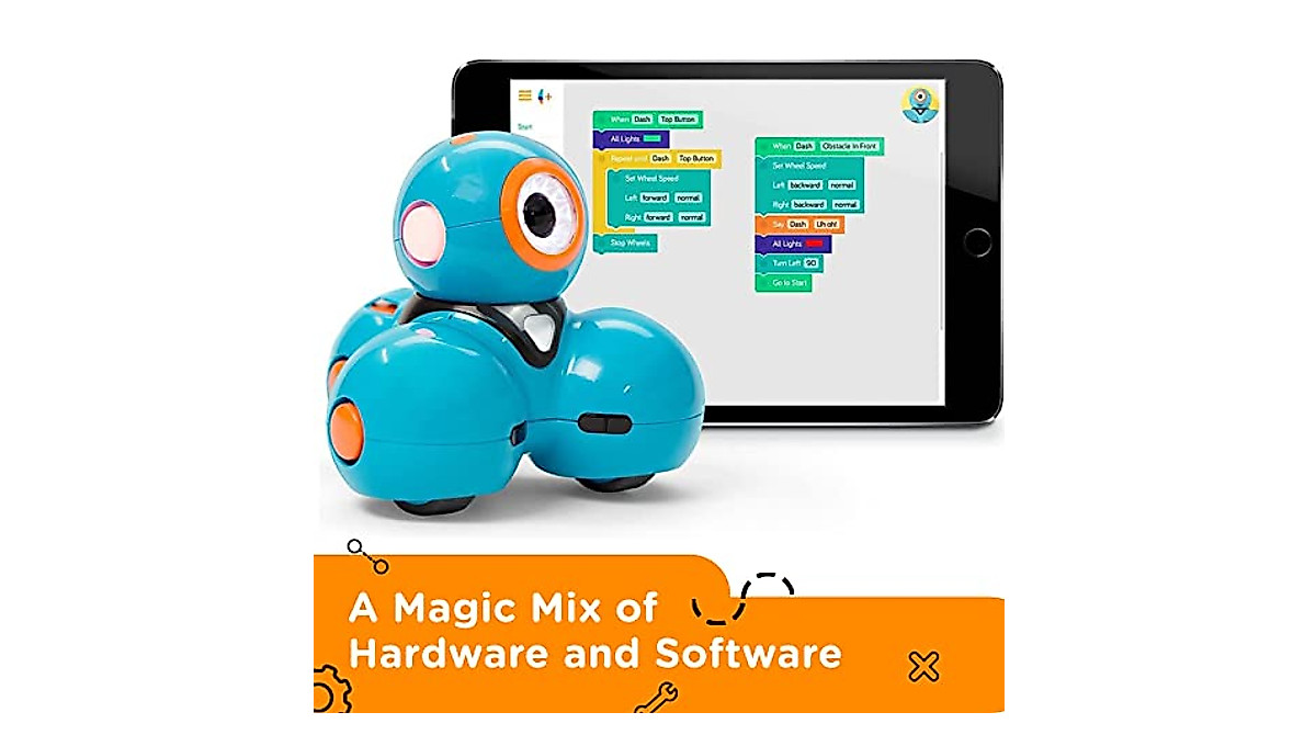 Wonder Workshop Dash – Coding Robot for Kids 6+ – Voice Activated ...