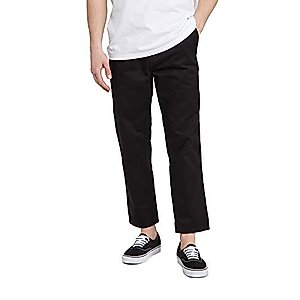 Carhartt WIP Men's Abbott Pants, Black, 34