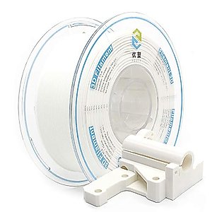 YOUSU PLA Plus (PLA+) Filament 1.75mm,Professional High Toughness Pla Pro 3D Printer Filament,Dimensional Accuracy +/- 0.03mm, 1kg Spool(2.2lbs) Pla Filament, White