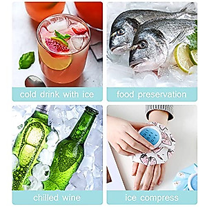 Homelove Ice Cube Trays, 2 Pack Silicone Cat Paw Ice Tray with Removable Lid Easy-Release Flexible Ice Cube Molds for Freezer, Mini Cute Ice Balls for Water Bottle Whiskey Juice Coffee (2 Colors)