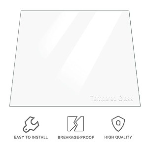 240350608 AP2115928 Refrigerator Crisper Drawer Cover Insert ，Refrigerator Glass Replacement for Frigidaire Kenmore, White-Westinghouse, Crosley Glass Shelf Replacement -24" x 15.5"Inches