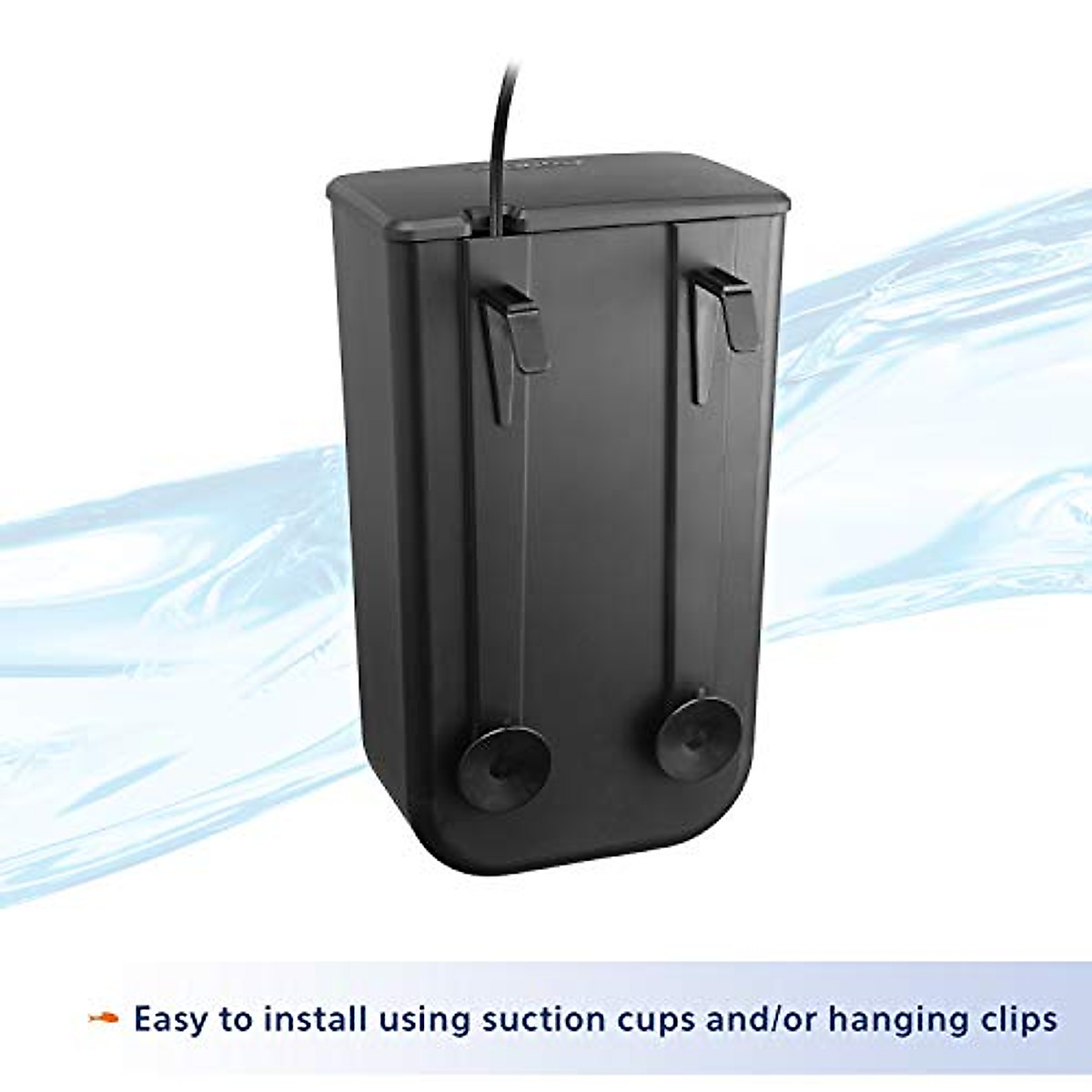 Aqueon QuietFlow E Internal Aquarium Fish Tank Power Filter For Up To 40 Gallon Aquariums