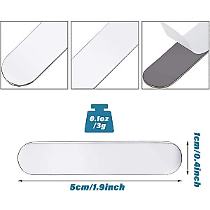 Aliennana Golf Weighted Lead Tape 20/30pcs Pickleball Lead Tape Strips Weight Golf Training Equipment Adhesive Lead Tape for Tennis Racket Pickleball Iron Putter Golf Clubs