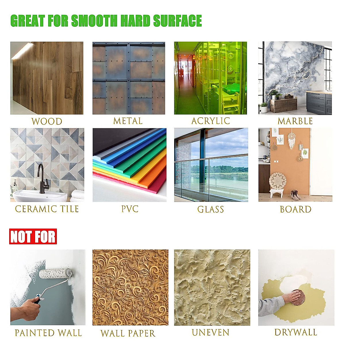 Self Adhesive Hat Hooks for Wall 12 Pieces Solid Wood, Cowboy Hat Hangers for Wall Hat Hook Natural Hat Pegs Hat Hanger for Wall Entryway,Bathroom,Door,Stair-Side,Wardrobe,Closet (Wulnut -12P)