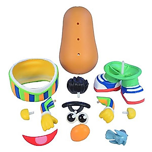 Poptaters Sesame Street Bert or Ernie - Includes 1 Character, Style Selected at Random, 14 Removable, Interchangeable Facial and Body Parts Including 1 Surprise Potato Head Piece - for Ages 8 and up