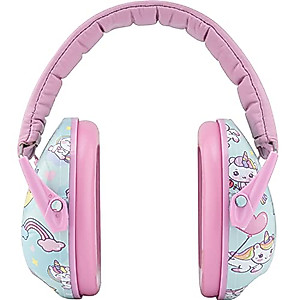 Snug Kids Ear Protection - Noise Cancelling Sound Proof Earmuffs/Headphones for Toddlers, Children & Adults (Unicorns)