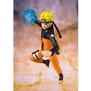 TAMASHII NATIONS - Naruto Shippuden - Naruto Uzumaki [Best Selection] (New Package Ver.), Bandai Spirits S.H.Figuarts Action Figure