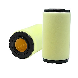 Quaprodur Air Filter 793569 Replacement for Briggs 4241 5415 793569 791630 for John Deere GY21055 MIU11511 Lawn Mower Tractor,2 Pack