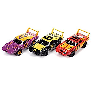 Auto World Xtraction 1969 Dodge Daytona Legends (3 Car Set) (AW Exclusive) Slot Cars HO Scale